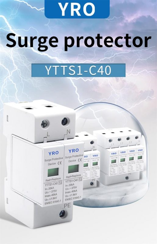 SPD 2P 20-40KA-275VAC 4P 20-40KA-385VAC – LiFePo4.Vn- nguồn năng lượng ...